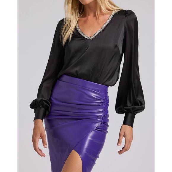 Generation Love | Tops | New Generation Love Catalina Crystal Blouse In ...